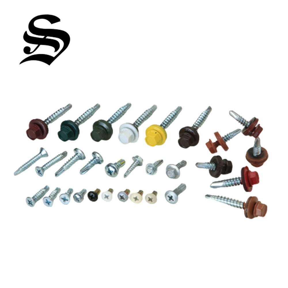 seller information : Colored head painted roofing screw