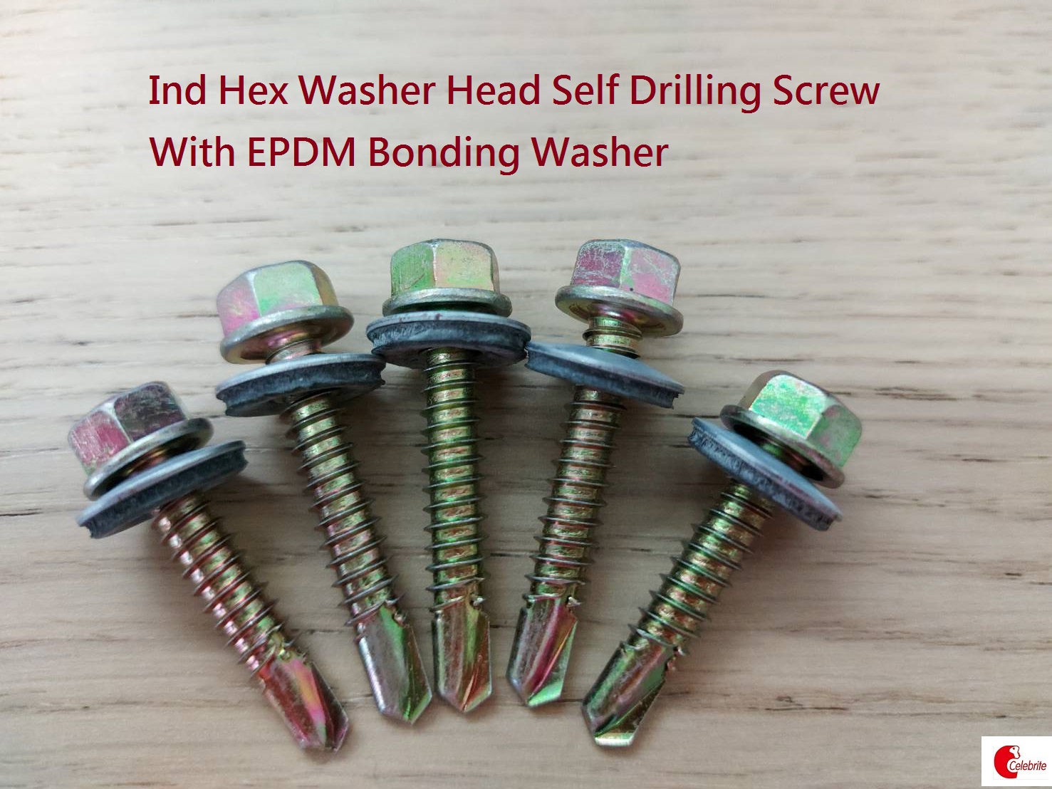 seller information : DIN7504K Self Drilling Screw With EPDM Bonding Washer